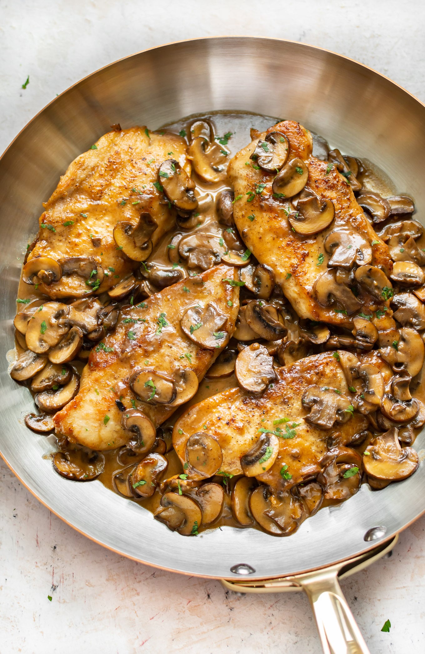 Easy Chicken Marsala Salt Lavender