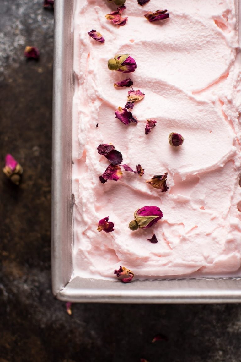 Rose Ice Cream • Salt & Lavender