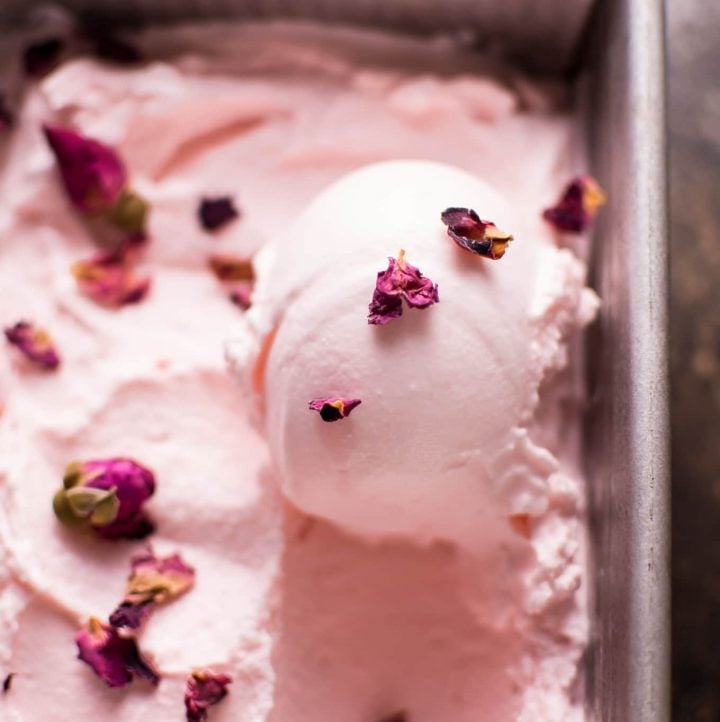 Rose Ice Cream • Salt & Lavender