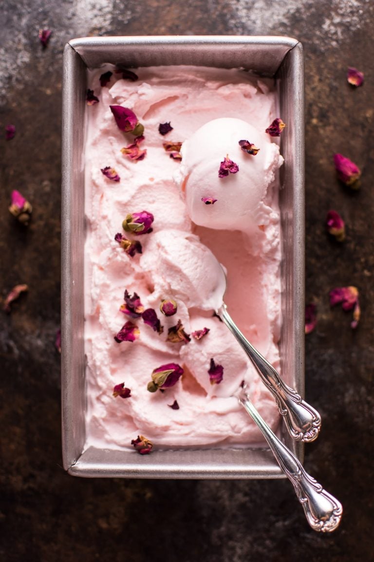 Rose Ice Cream • Salt & Lavender