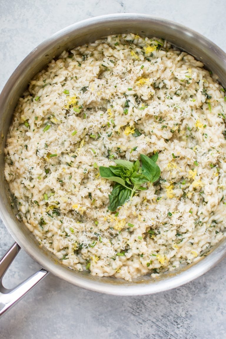 Lemon and Herb Risotto • Salt & Lavender