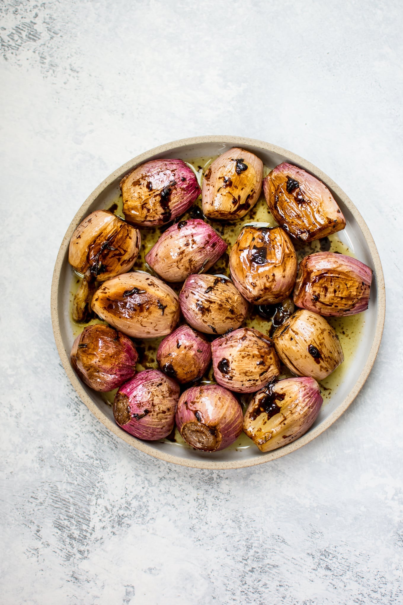 Whole Roasted Shallots • Salt & Lavender