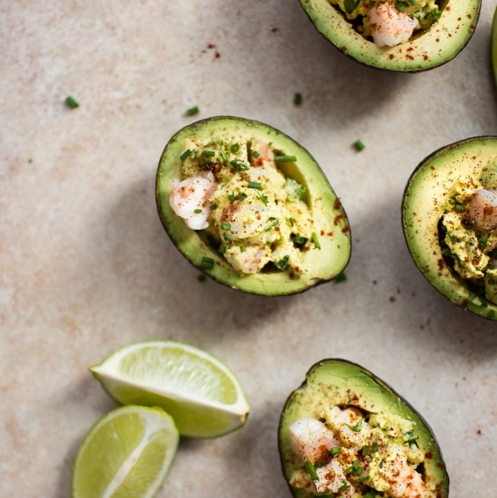 Healthy Shrimp Stuffed Avocado • Salt & Lavender Healthy Shrimp Stuffed Avocado • Salt & Lavender