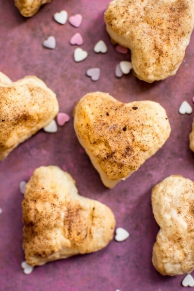 Valentine's Day Puff Pastry Hearts • Salt & Lavender