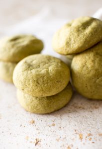 Vegan Matcha Cookies • Salt & Lavender