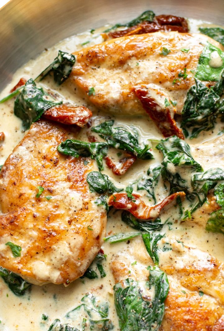Creamy Tuscan Chicken • Salt & Lavender