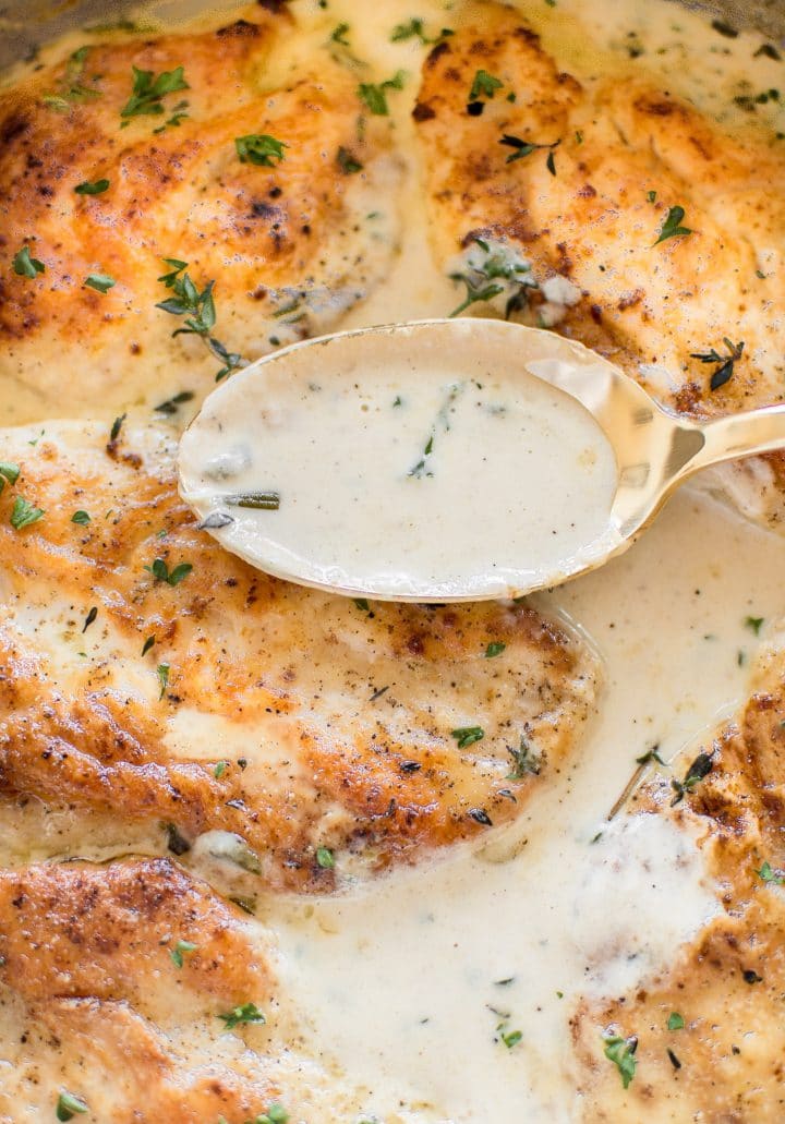 Creamy Herb Chicken Recipe • Salt & Lavender