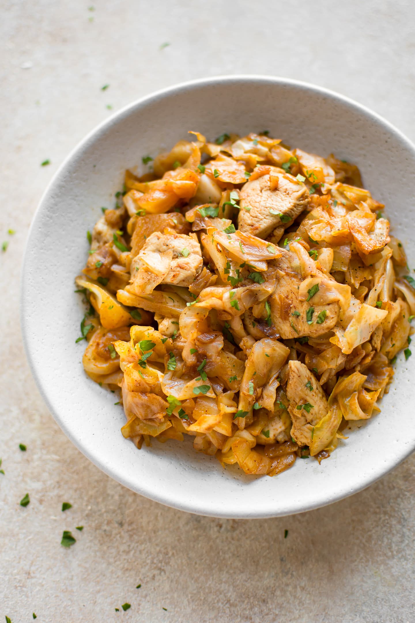 Easy Chicken and Cabbage Stir Fry • Salt & Lavender