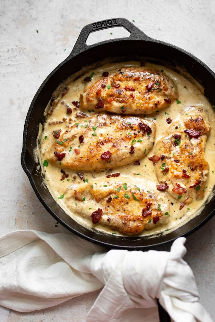 Creamy Bacon Chicken • Salt And Lavender