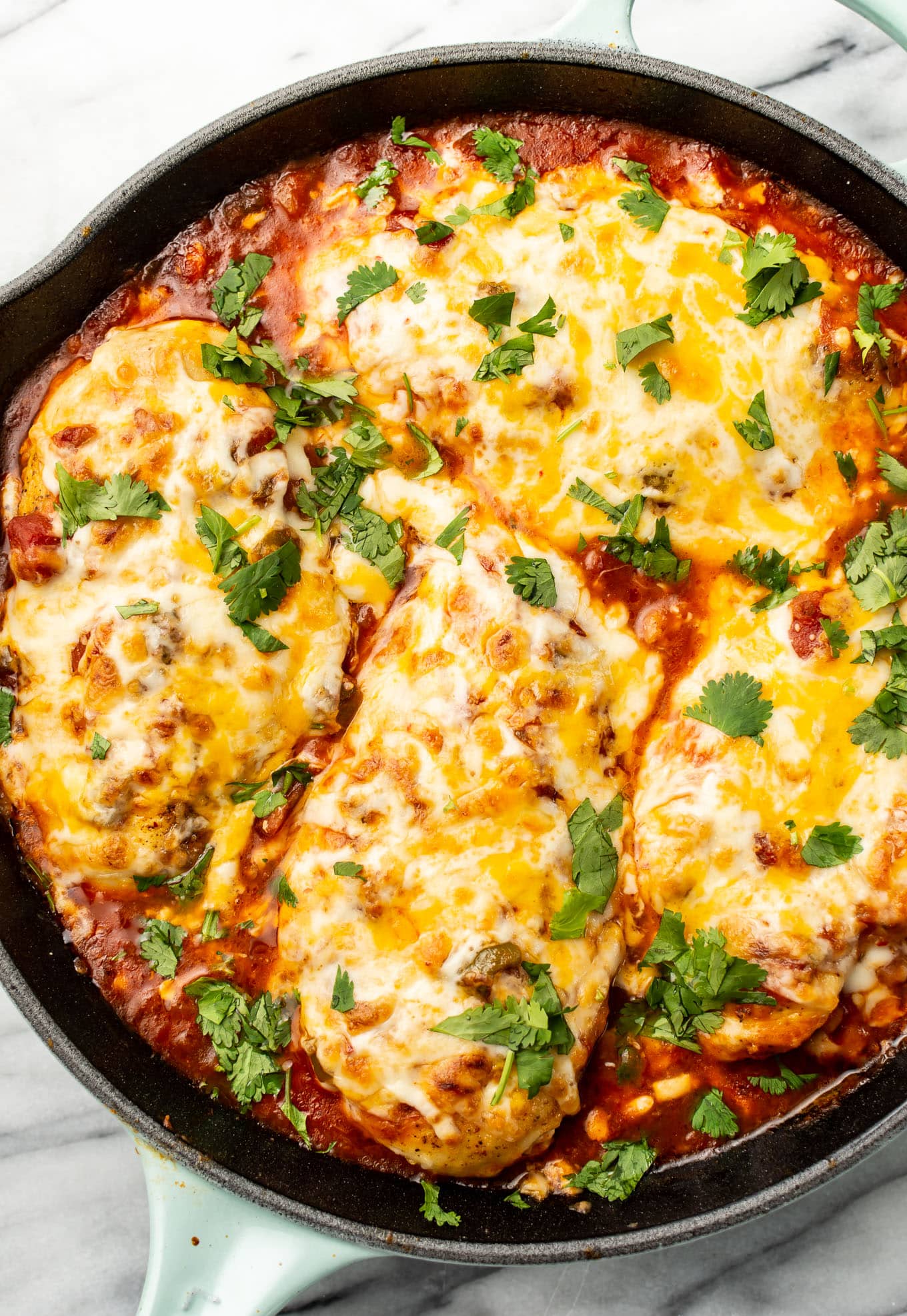 Skillet Salsa Chicken • Salt & Lavender