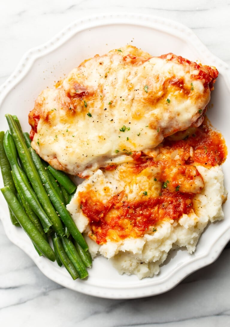 Cheesy Mozzarella Chicken Bake • Salt & Lavender