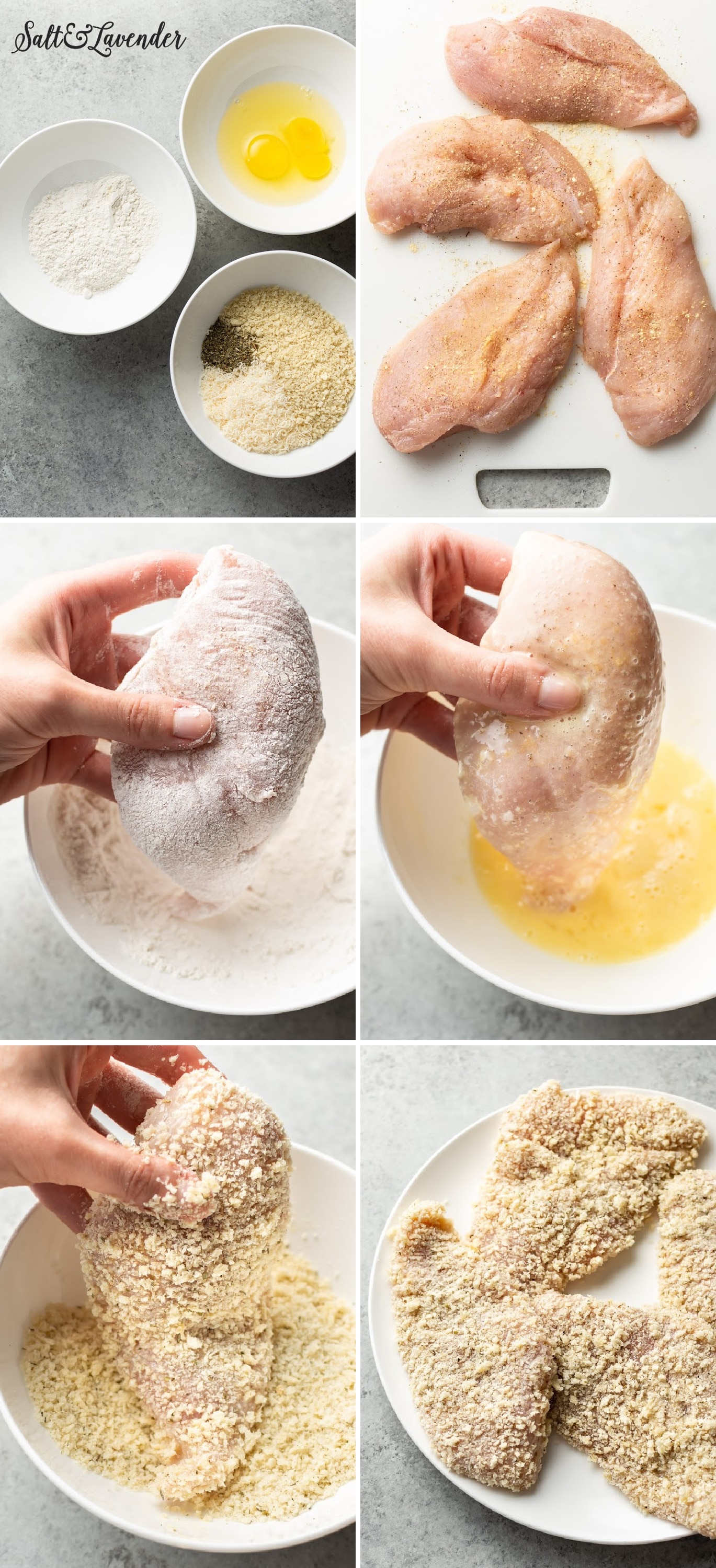 Parmesan Crusted Chicken • Salt & Lavender