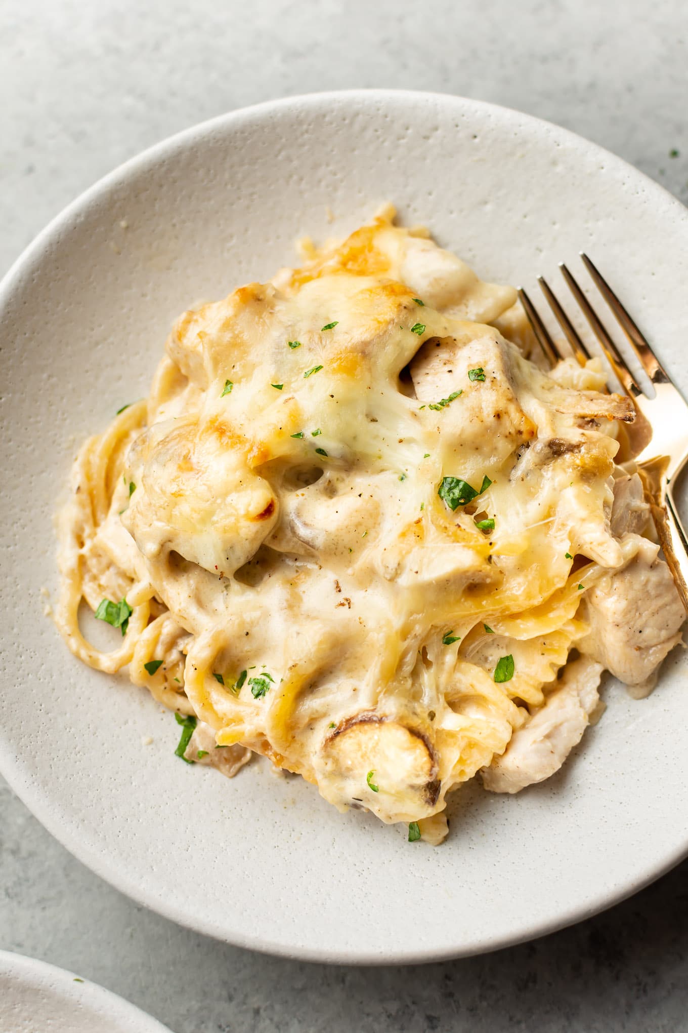 Three Cheese Chicken Tetrazzini • Salt & Lavender