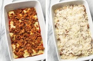 Easy Cheesy Baked Ravioli • Salt & Lavender