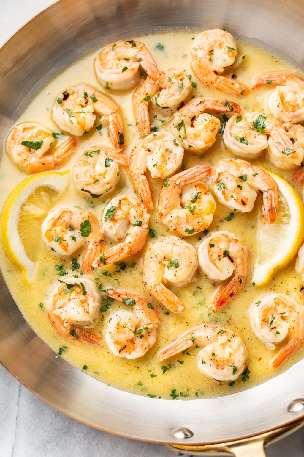 Quick and Easy Shrimp Scampi • Salt & Lavender