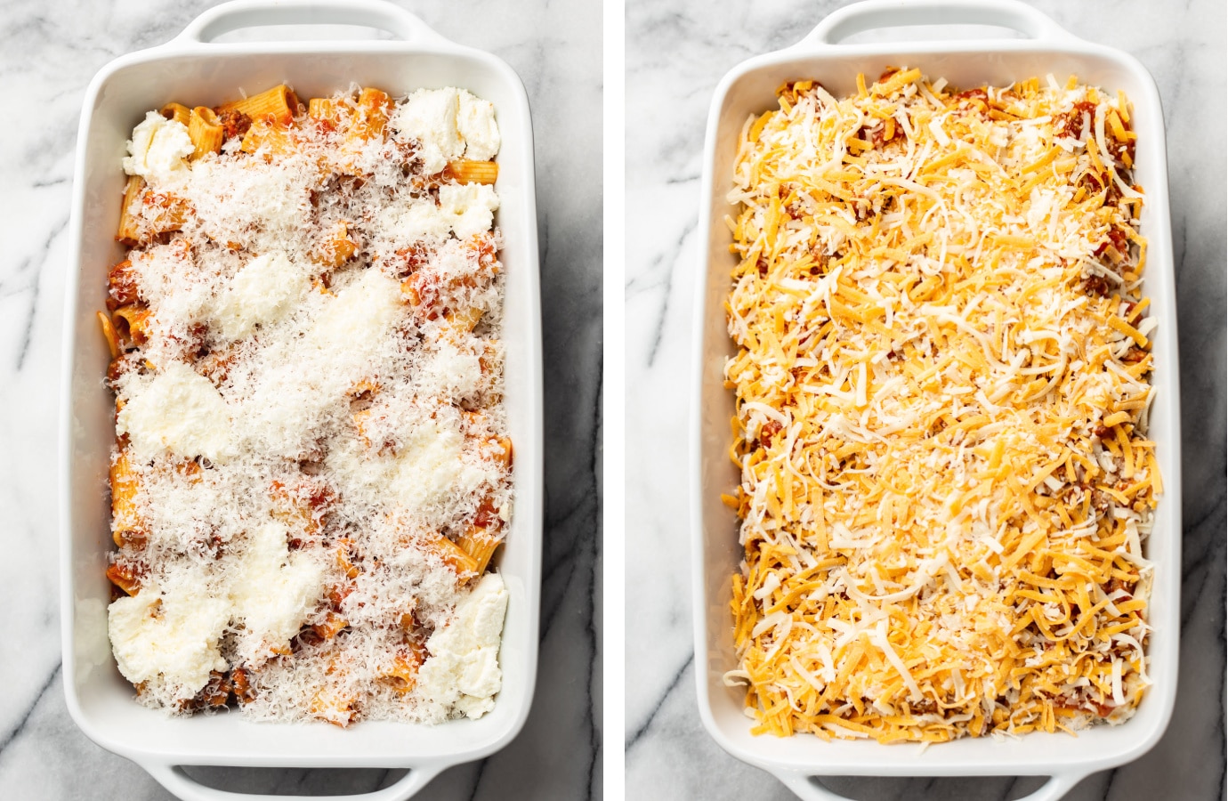 Four Cheese Baked Rigatoni • Salt & Lavender
