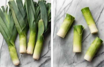 Simple Sautéed Leeks • Salt & Lavender
