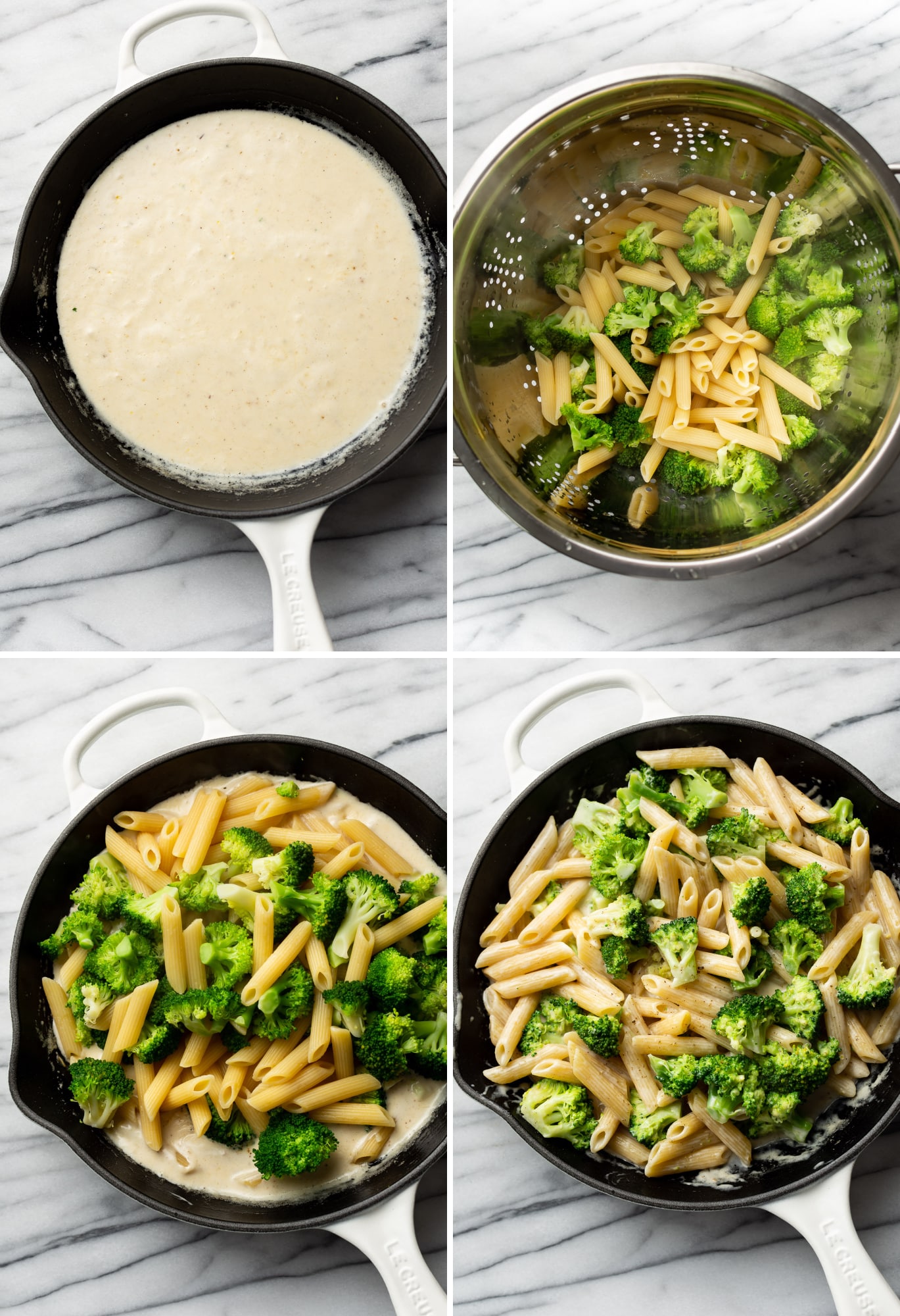 Creamy Lemon Broccoli Pasta • Salt & Lavender