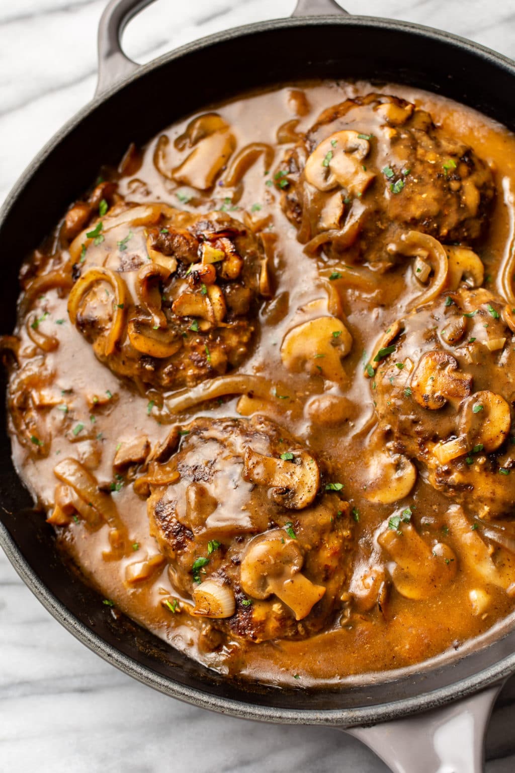 Easy Salisbury Steak • Salt & Lavender