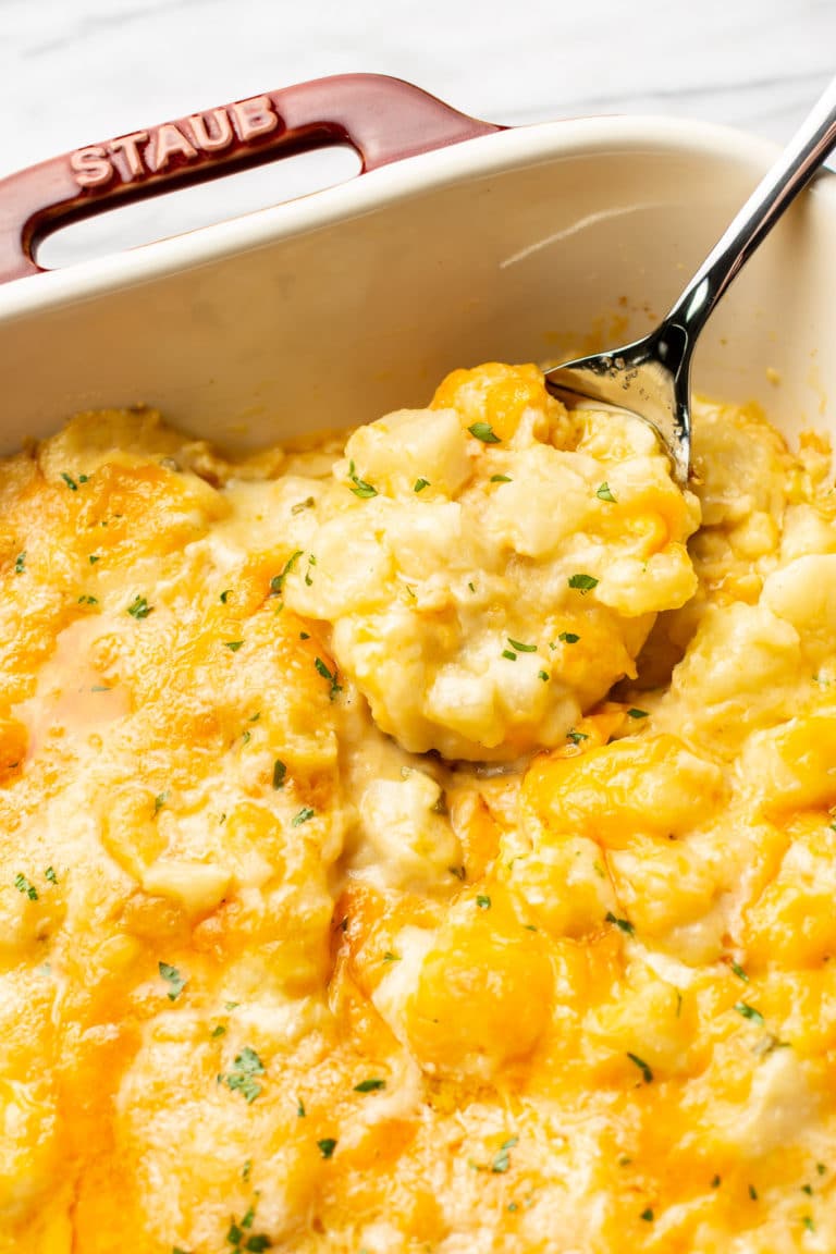 Easy Cheesy Potatoes • Salt & Lavender