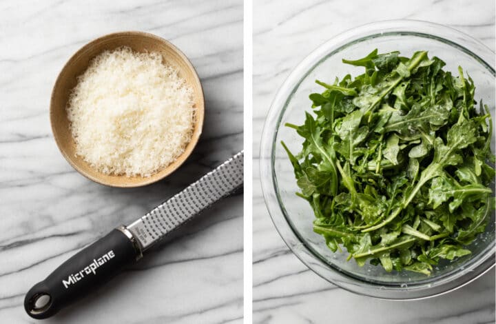 Super Simple Parmesan Arugula Salad • Salt & Lavender Super Simple Parmesan Arugula Salad • Salt & Lavender
