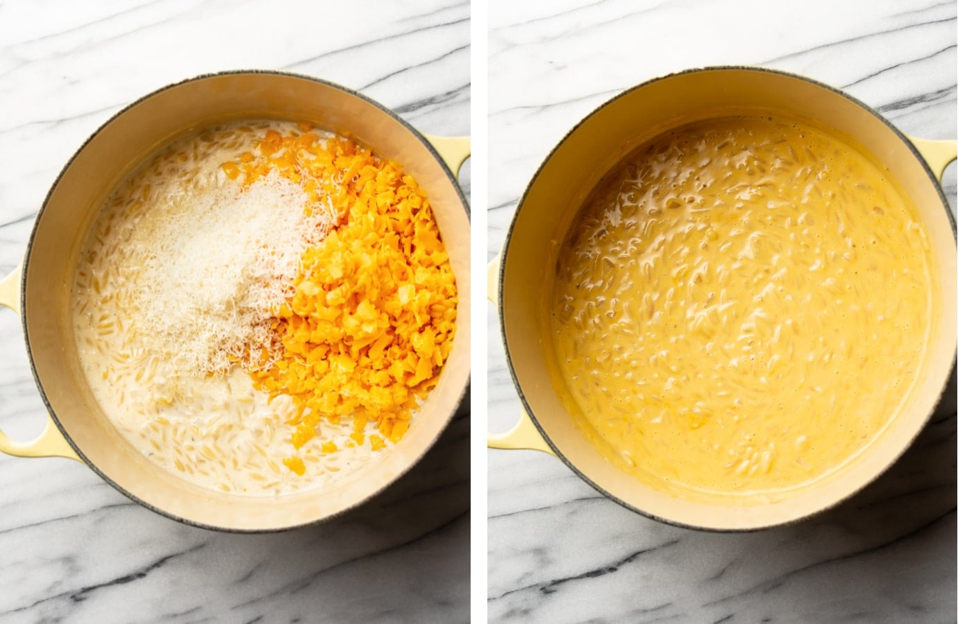 One Pot Cheesy Orzo • Salt & Lavender