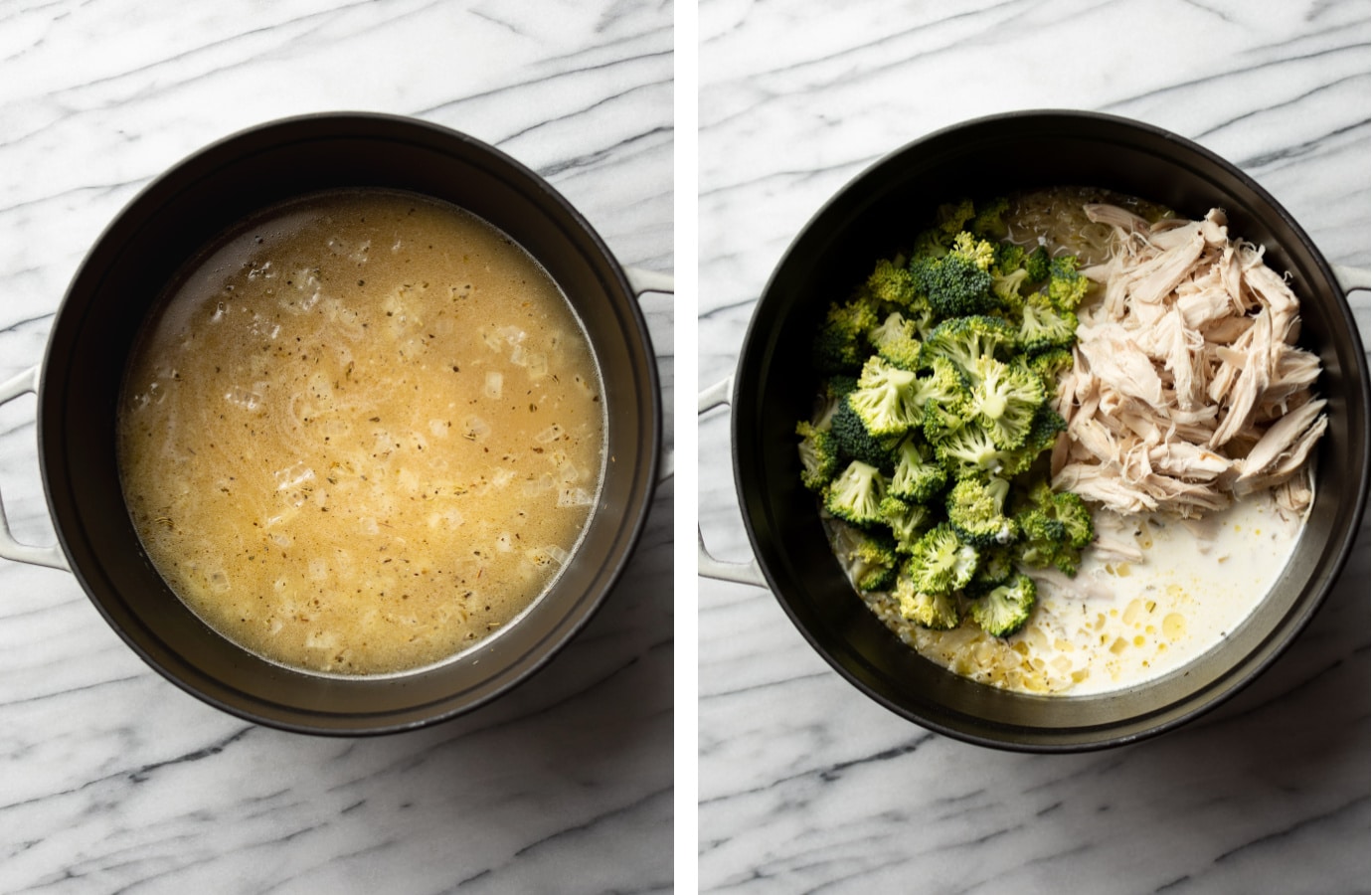 Cheesy Chicken, Broccoli, and Rice (One Pot Meal!) • Salt & Lavender