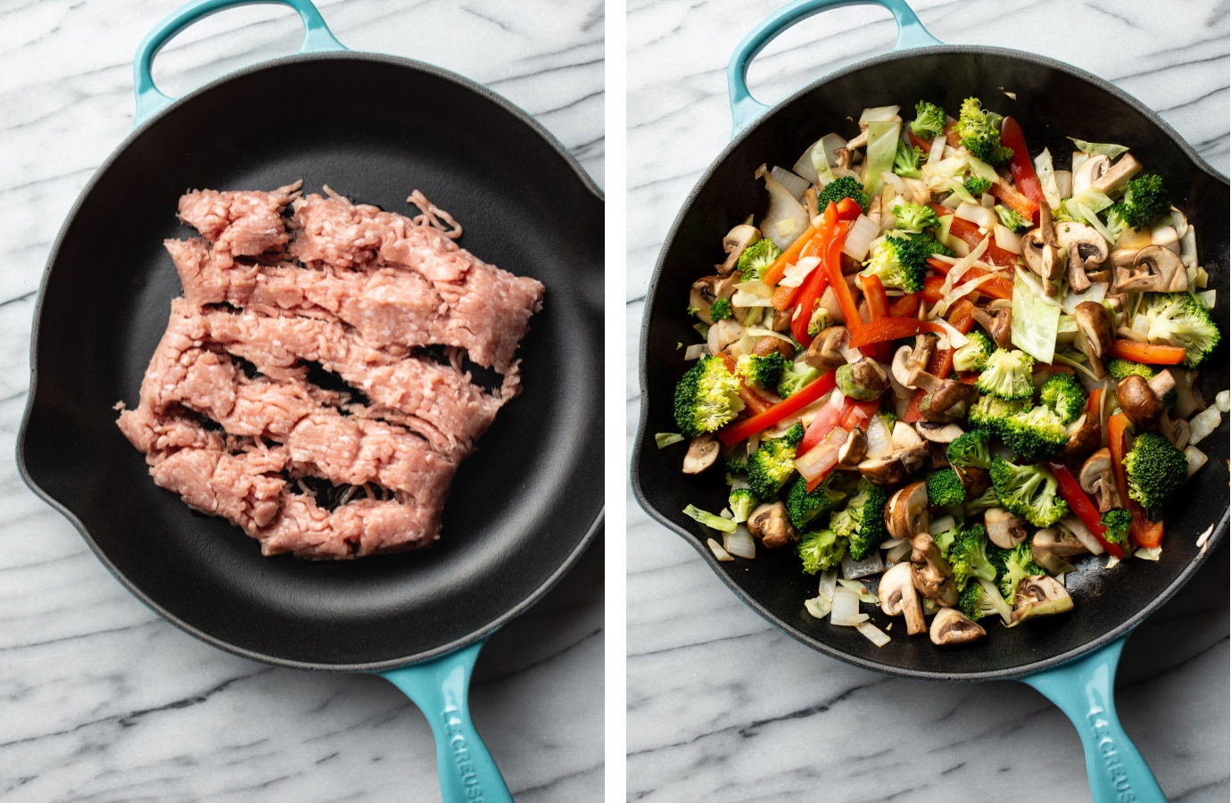 Ground Turkey Stir Fry • Salt & Lavender