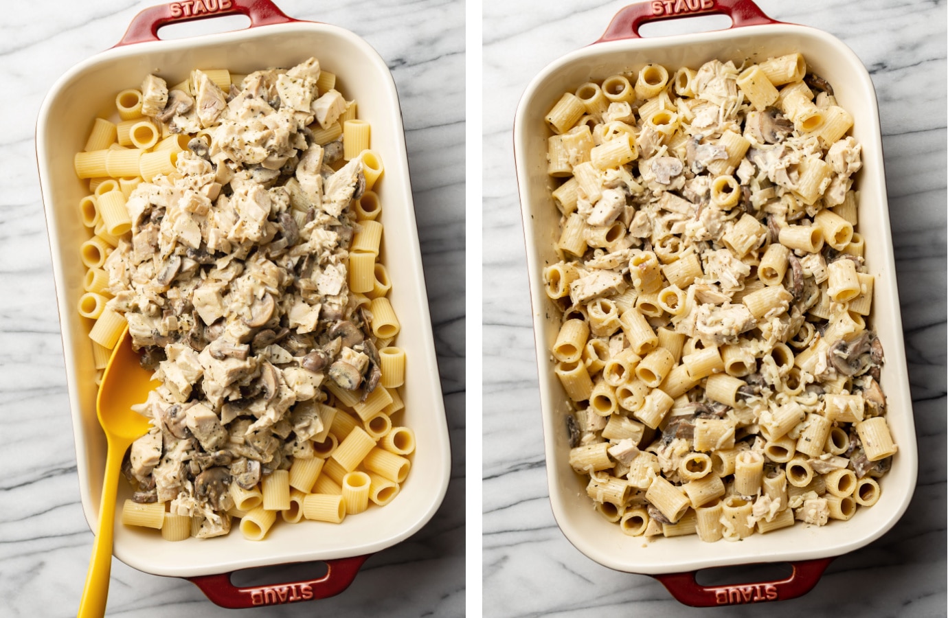 Leftover Turkey Pasta Bake • Salt & Lavender