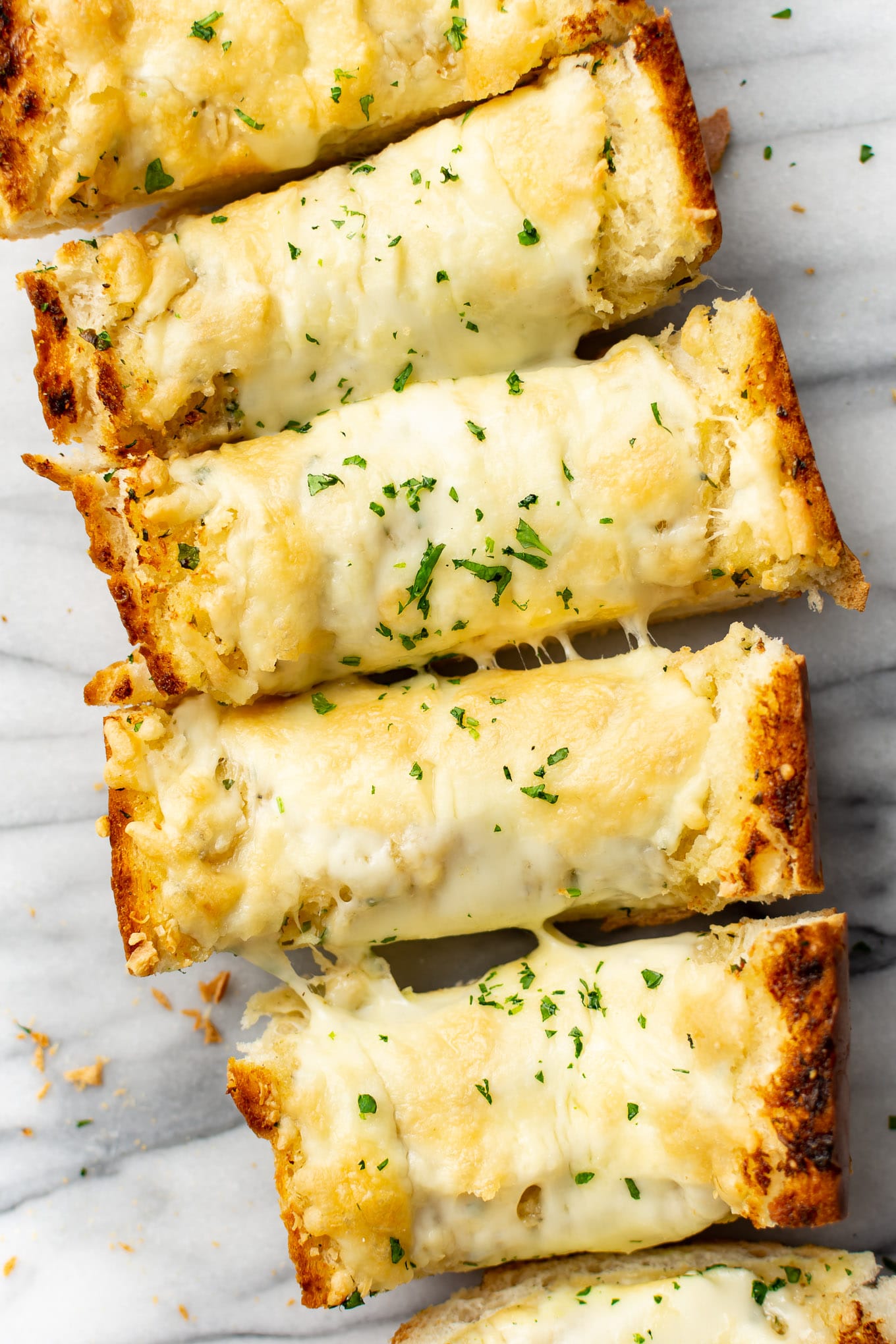 Extra Cheesy Garlic Bread • Salt & Lavender