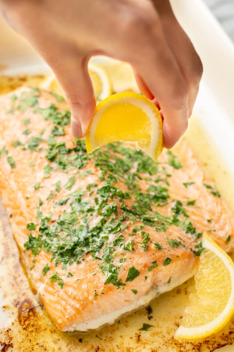Easy Baked Salmon • Salt & Lavender