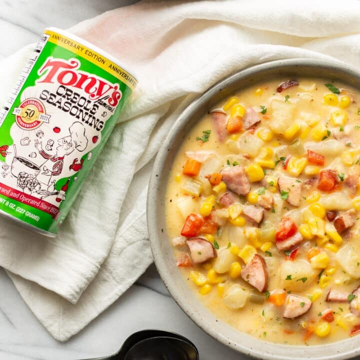 Cajun Corn Chowder • Salt & Lavender