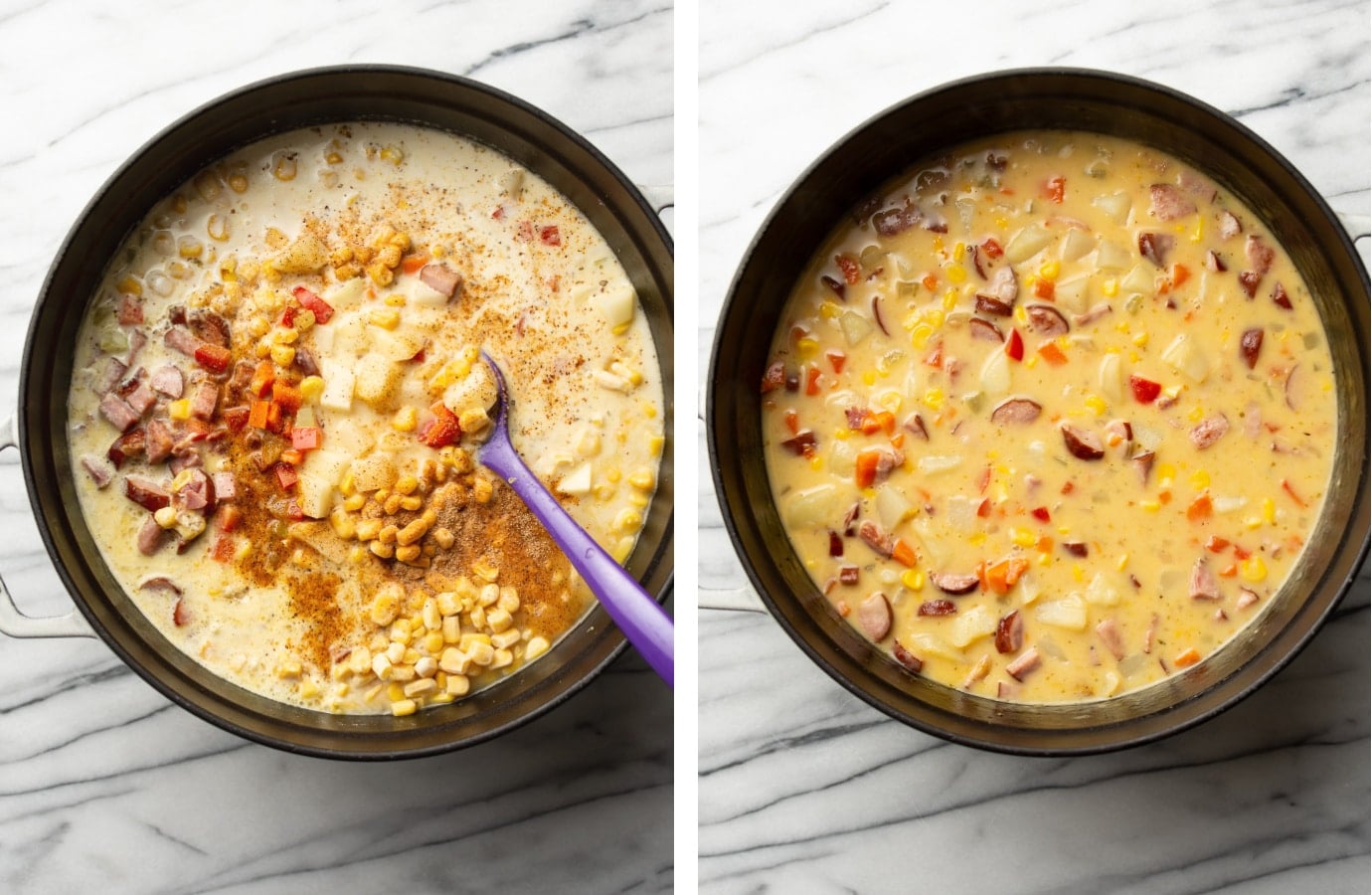 Cajun Corn Chowder • Salt & Lavender