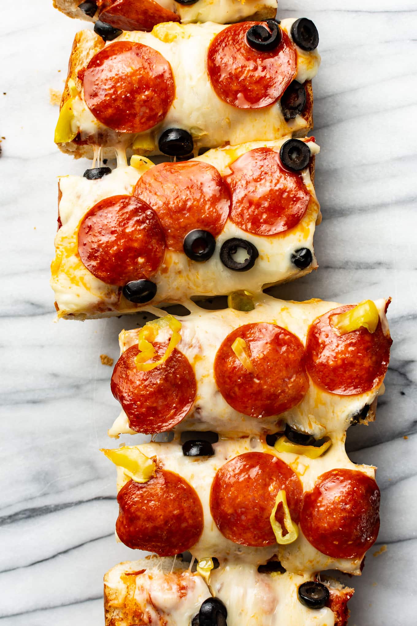 Easy French Bread Pizza • Salt & Lavender