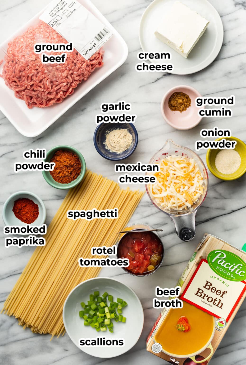 One Pot Taco Spaghetti • Salt & Lavender