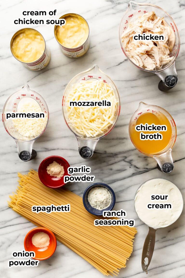 Ranch Chicken Spaghetti • Salt & Lavender