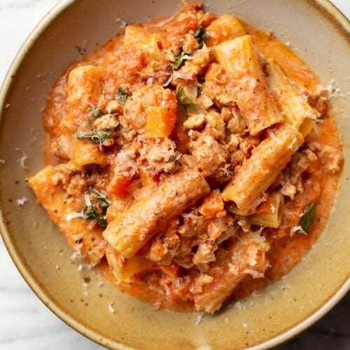 Ground Turkey Pasta • Salt & Lavender