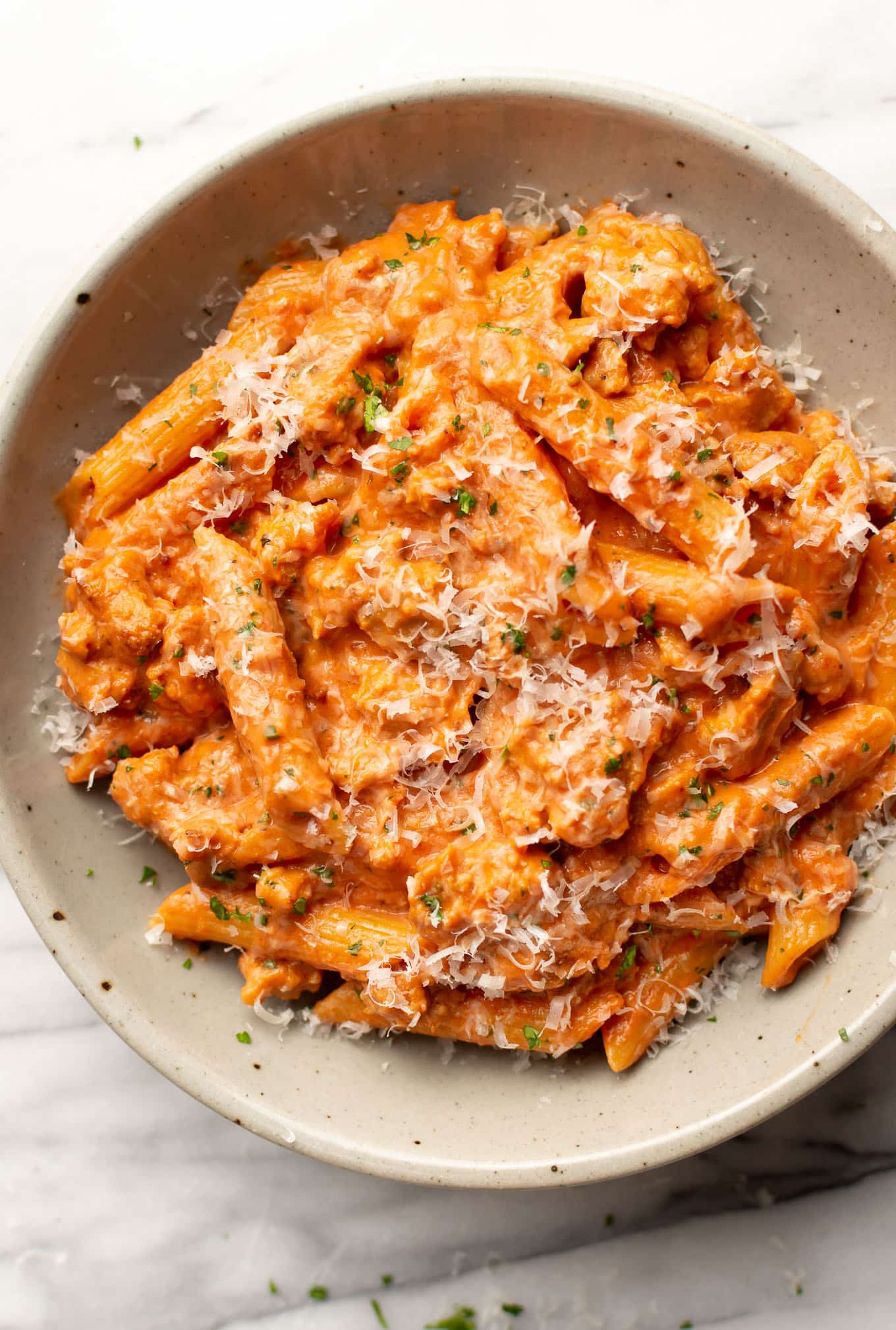 Easy Italian Sausage Tomato Pasta