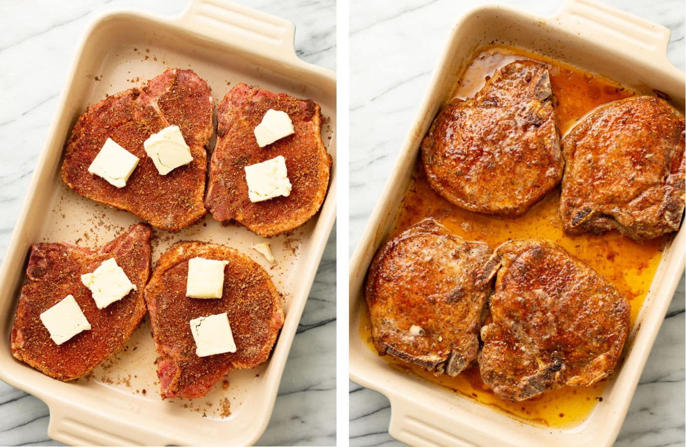 Baked Pork Chops • Salt & Lavender