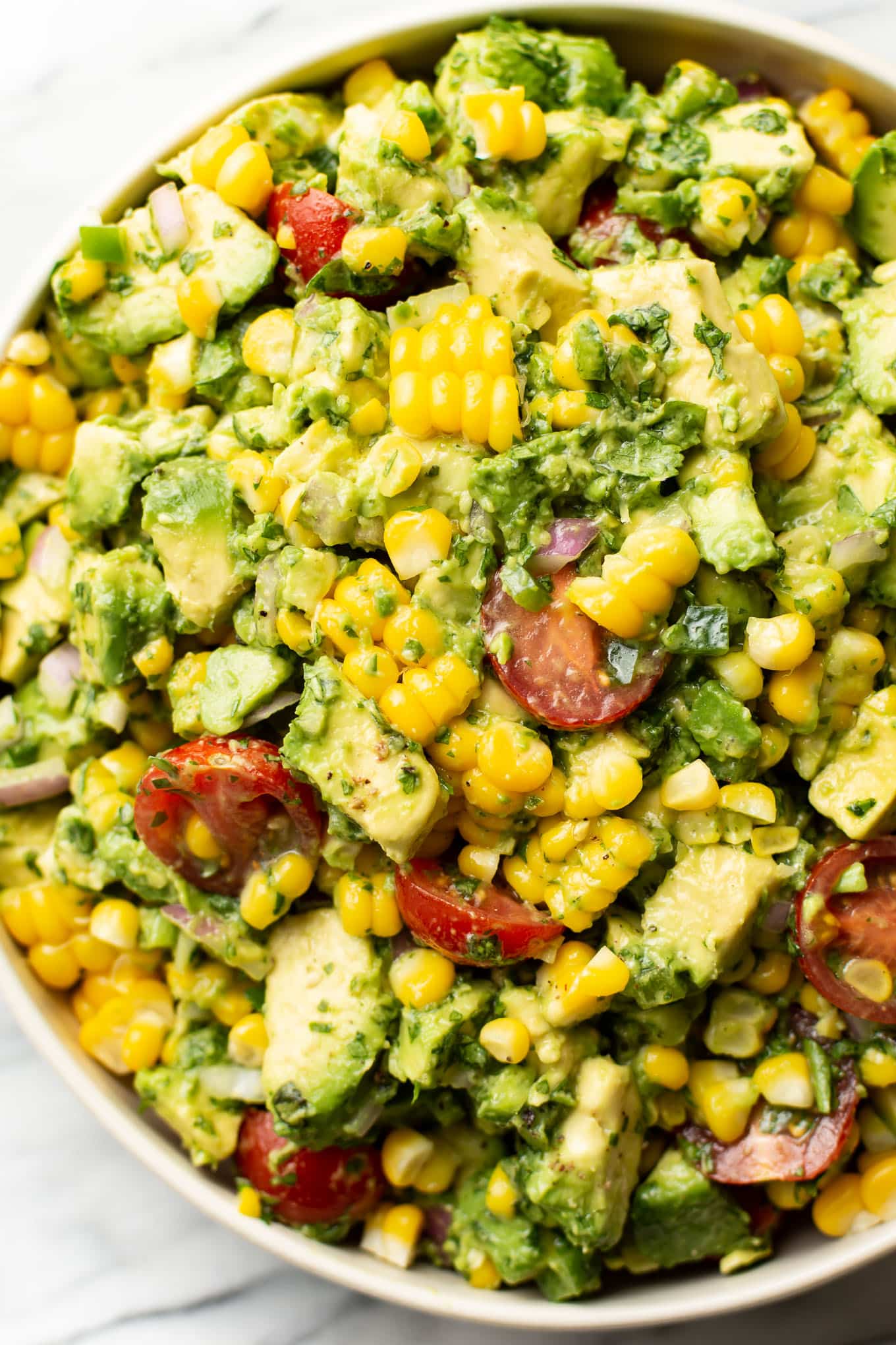Avocado Corn Salad • Salt & Lavender