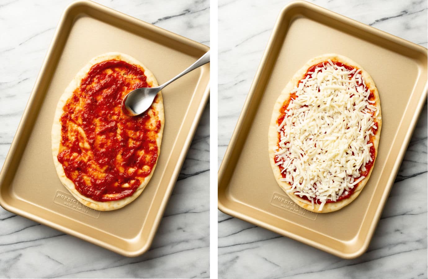 Pepperoni Naan Pizza • Salt & Lavender