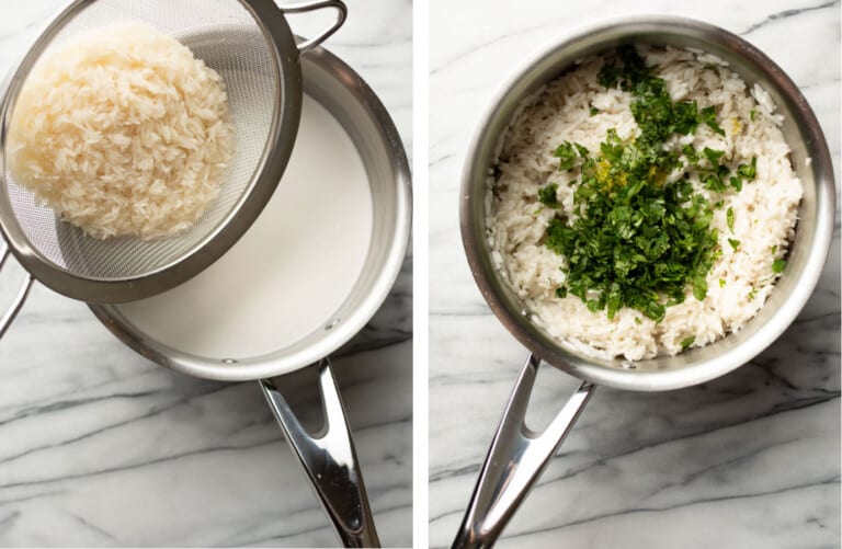 Coconut Lime Rice • Salt & Lavender