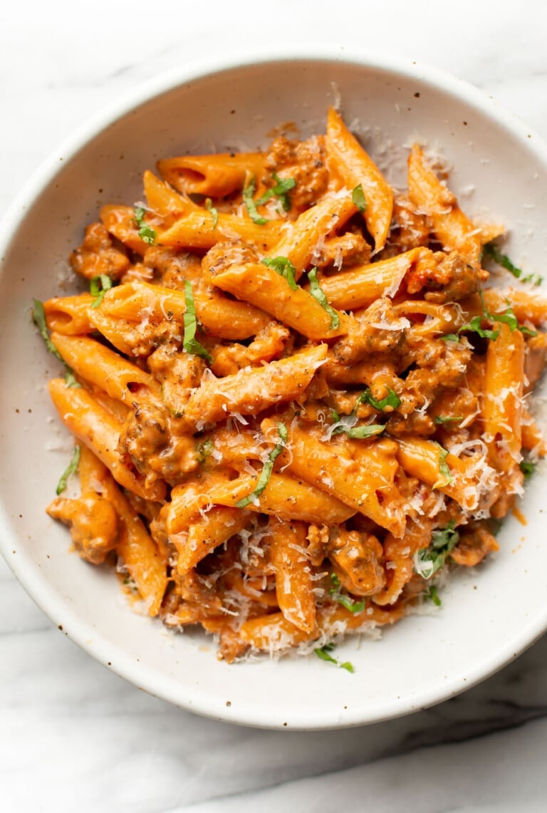 Penne alla Vodka With Sausage • Salt & Lavender