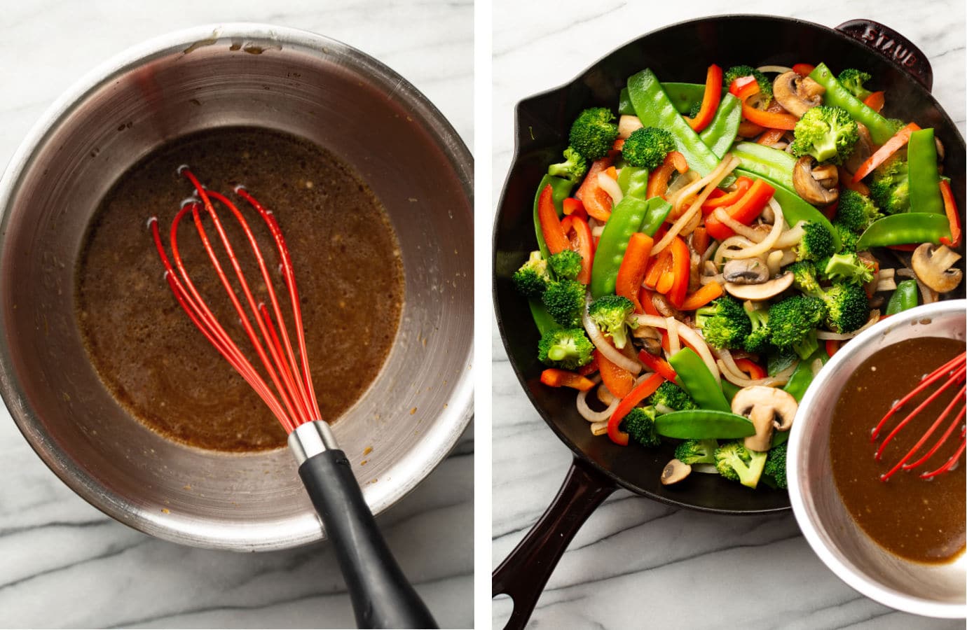Easy Vegetable Stir Fry • Salt & Lavender