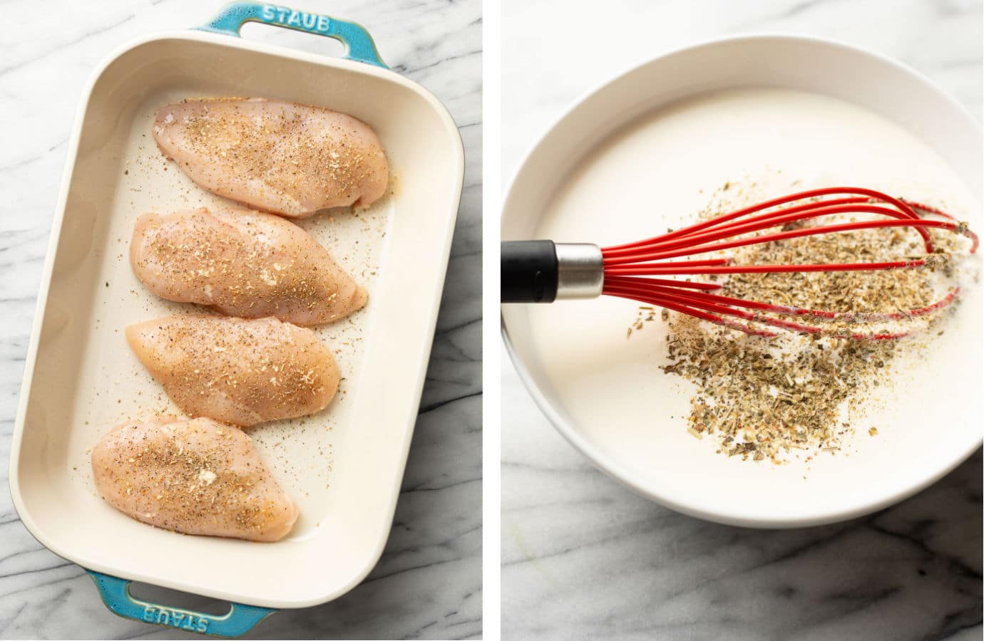 Baked White Wine Chicken Breasts • Salt & Lavender